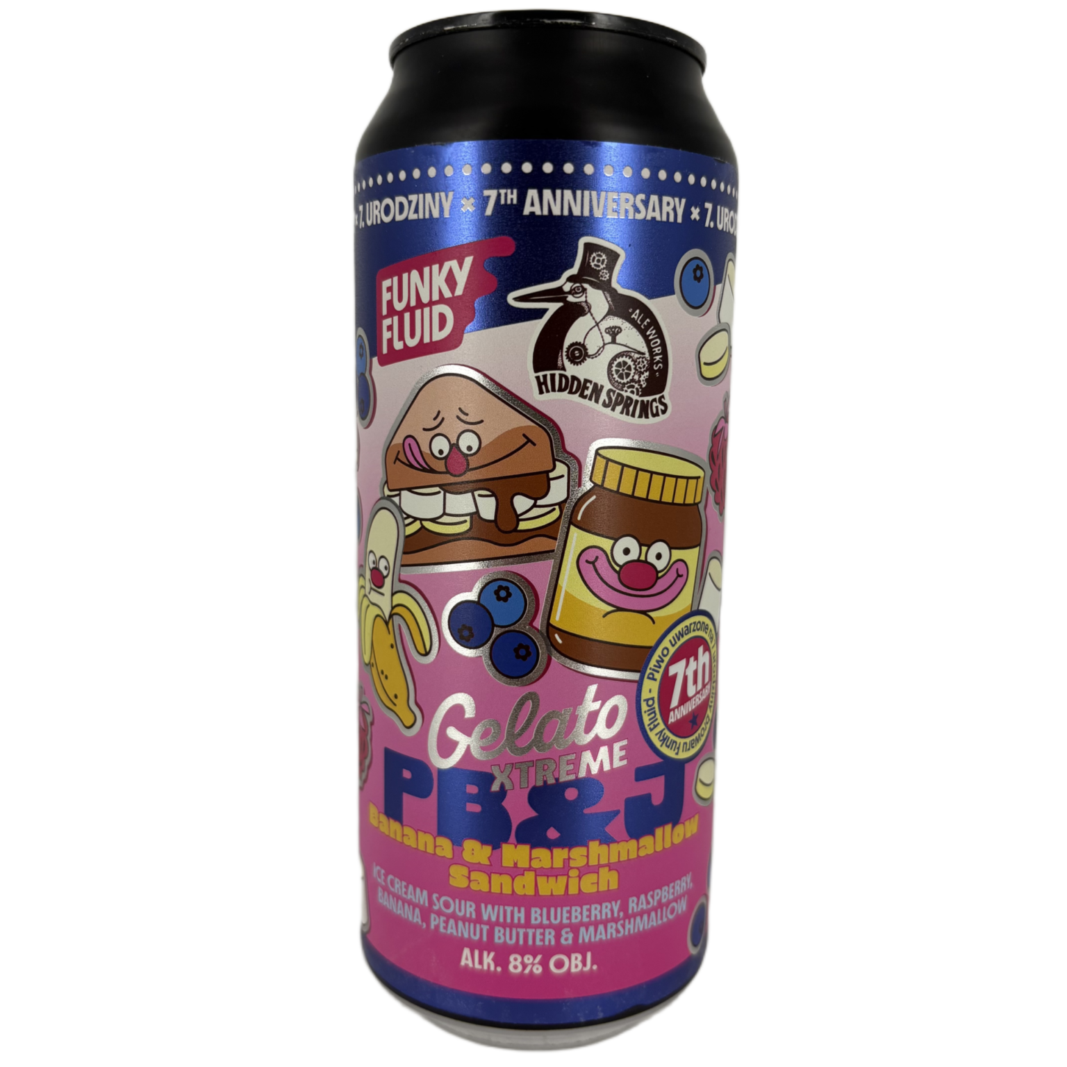 Funky Fluid – Gelato XTREME: PB&J Banana & Marshmallow Sandwich 50 cl ...